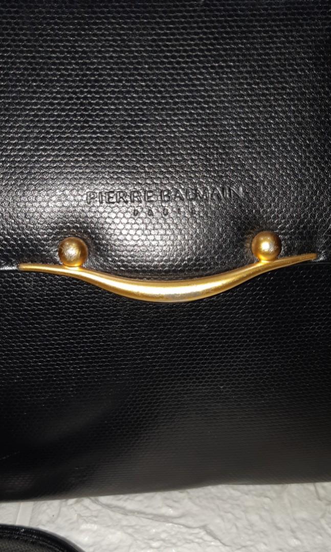 Pierre Balmain Vintage, Fesyen Wanita, Tas & Dompet di Carousell