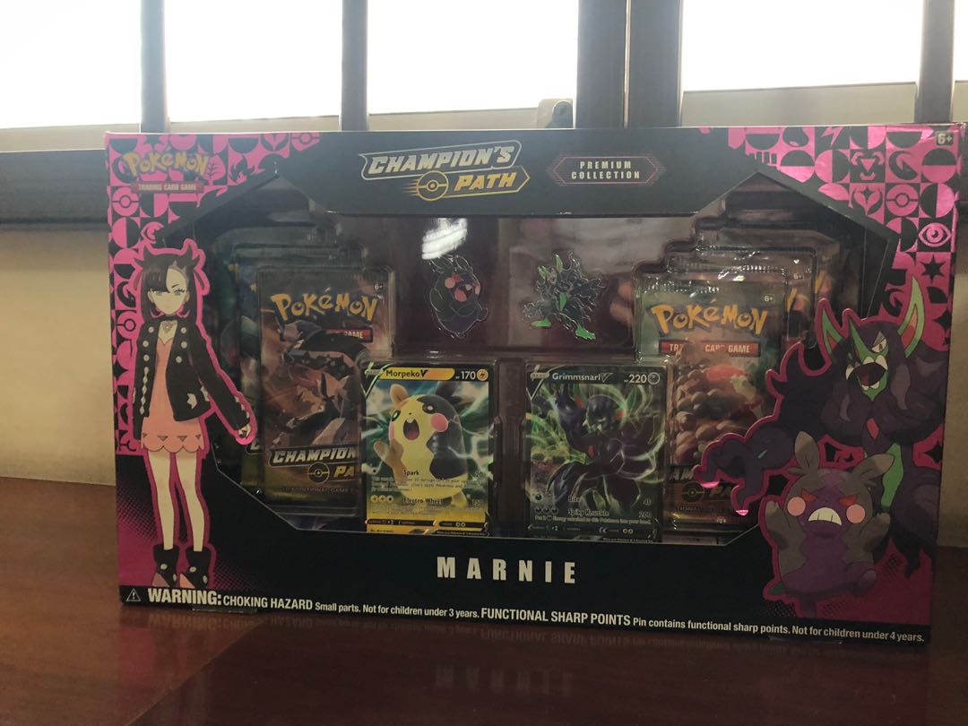 Pokemon TCG Marnie Premium Collection Box, Hobbies & Toys, Toys & Games ...
