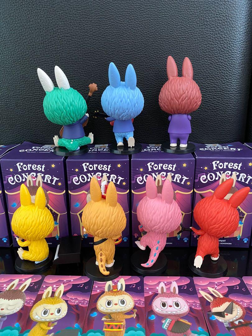 Popmart Labubu Forest Concert series- Violin, guitar, vocals, military ...