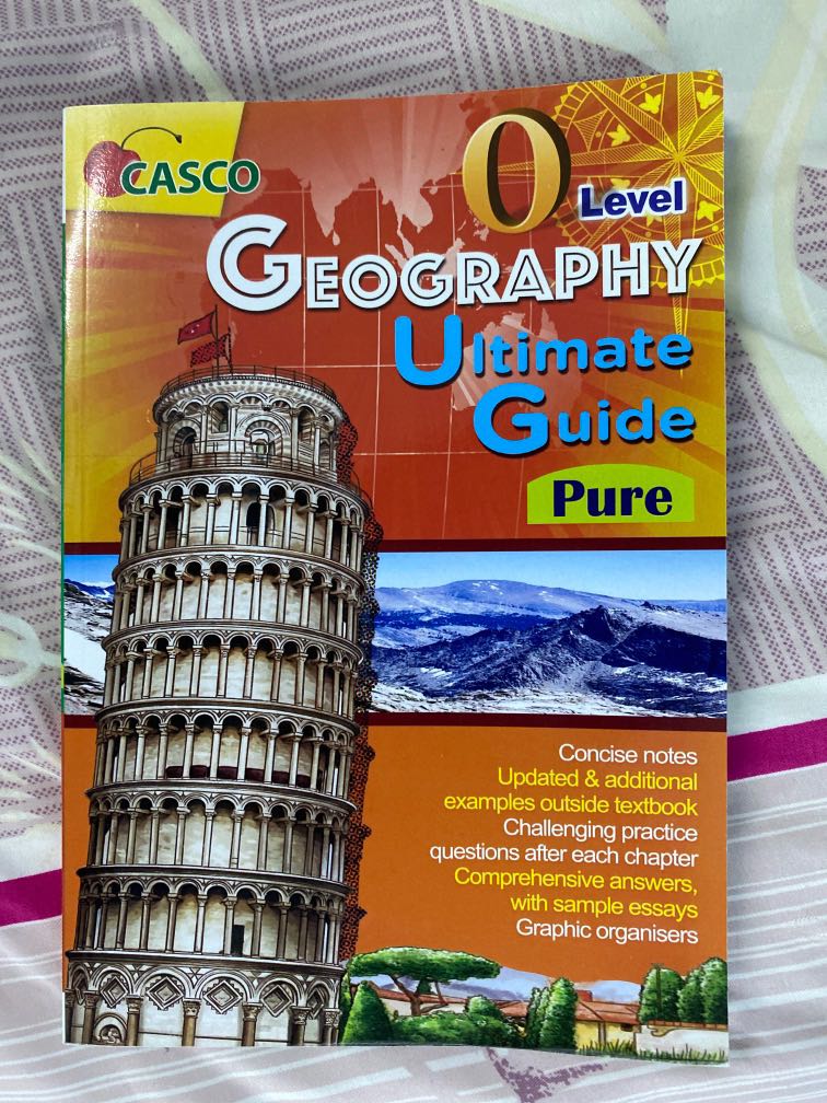 O Level Pure Geography Ultimate Guide Notes for Secondary 3 & 4, Books ...