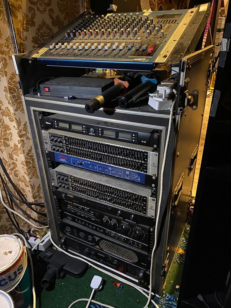 Rack of Stage Sound System, Audio, Other Audio Equipment on Carousell