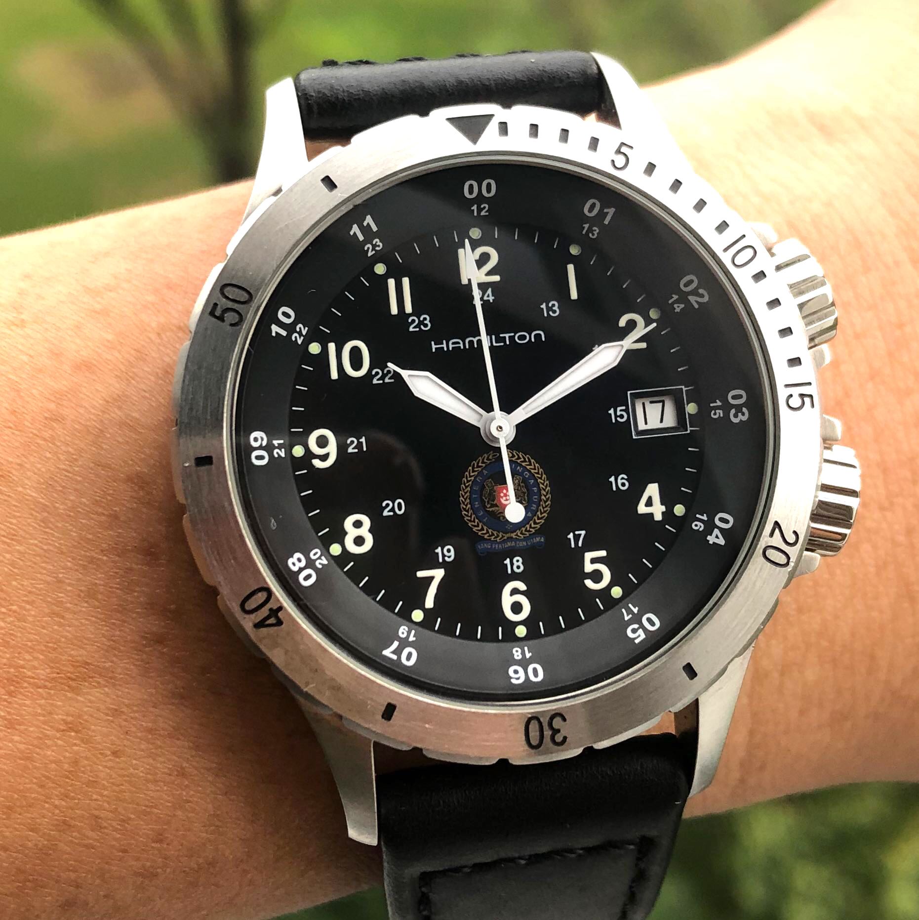 *Rare* Hamilton SAF Swiss Made Quartz Watch *no engraving* with tag ...