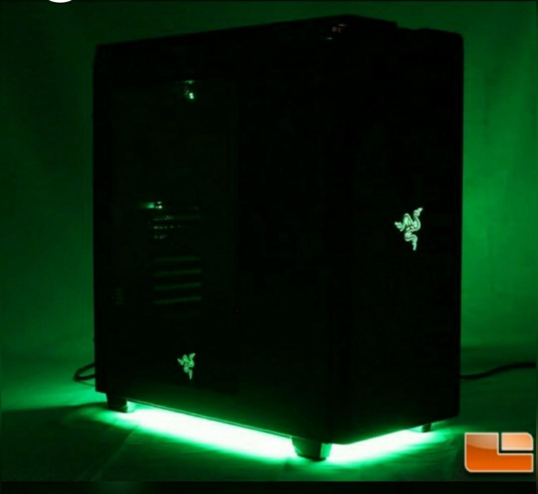 RAZER + 27" Dell LED Full PC Gaming Rig Desktop (not Asus Dell Laptop ...