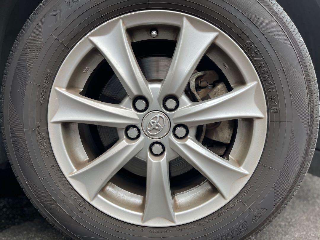 Rims ( original Toyota Altis stock rim), Car Accessories, Tyres & Rims ...