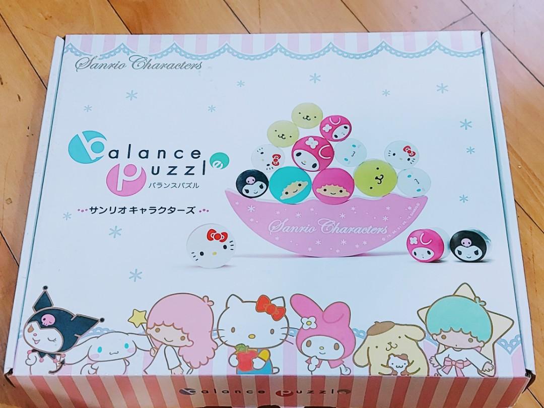 Wooden Sanrio Characters Balance Puzzle Game, Hobbies & Toys, Toys & Games on Carousell