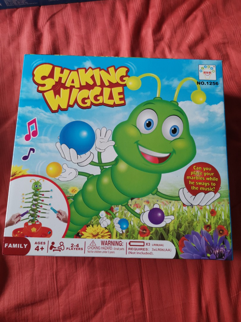 Shaking wiggle (Family game), Hobbies & Toys, Toys & Games on Carousell