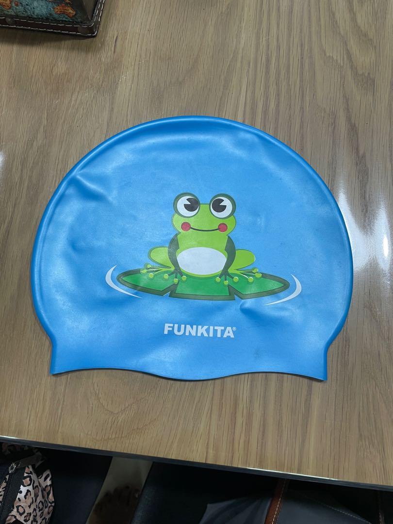 Silicone Funkita Froggy Swim Cap, Sports Equipment, Sports & Games ...