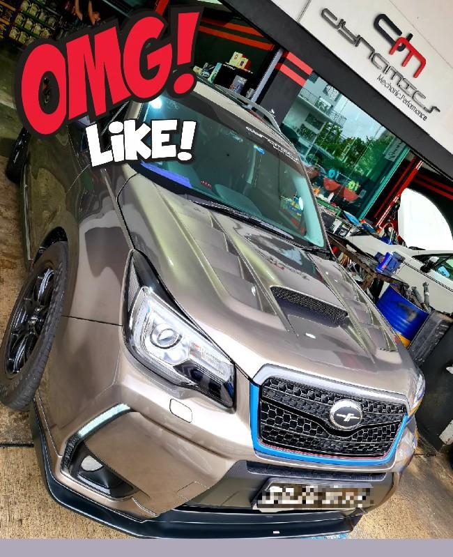 Subaru Forester SJ : Custom Make OEM "Varis Style" Bonnet, Car ...