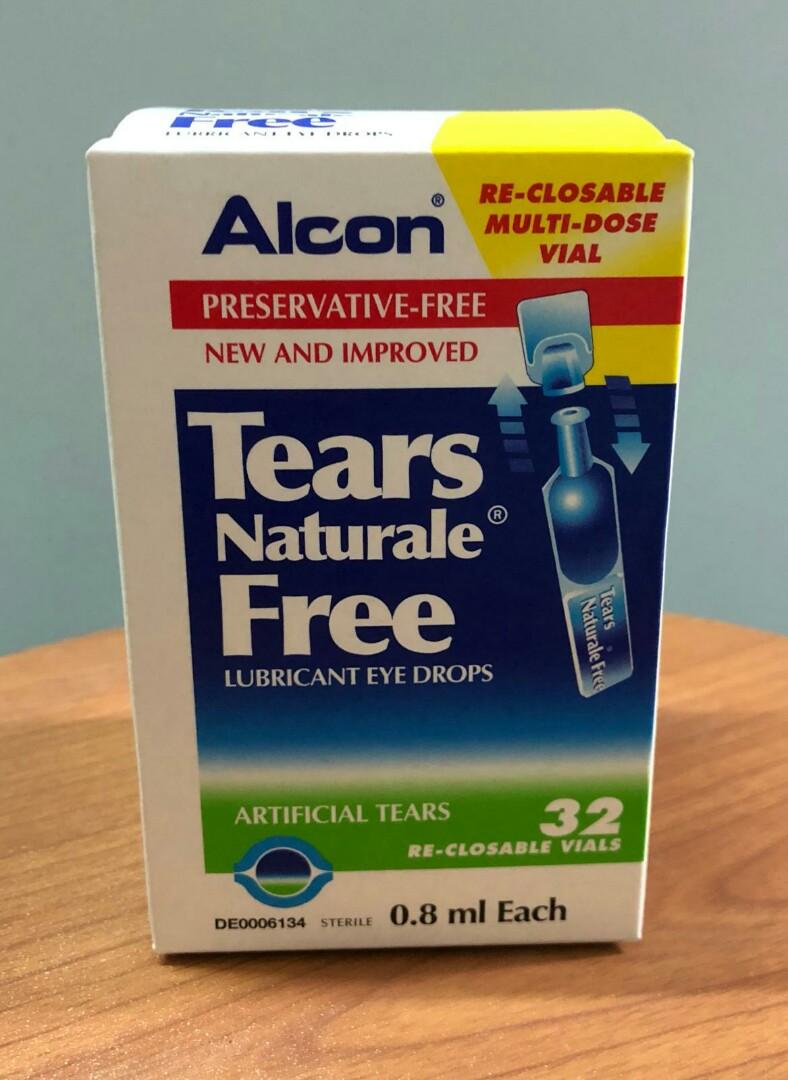 Original Tears Naturale Free Lubricant Eye Drops, Beauty & Personal ...