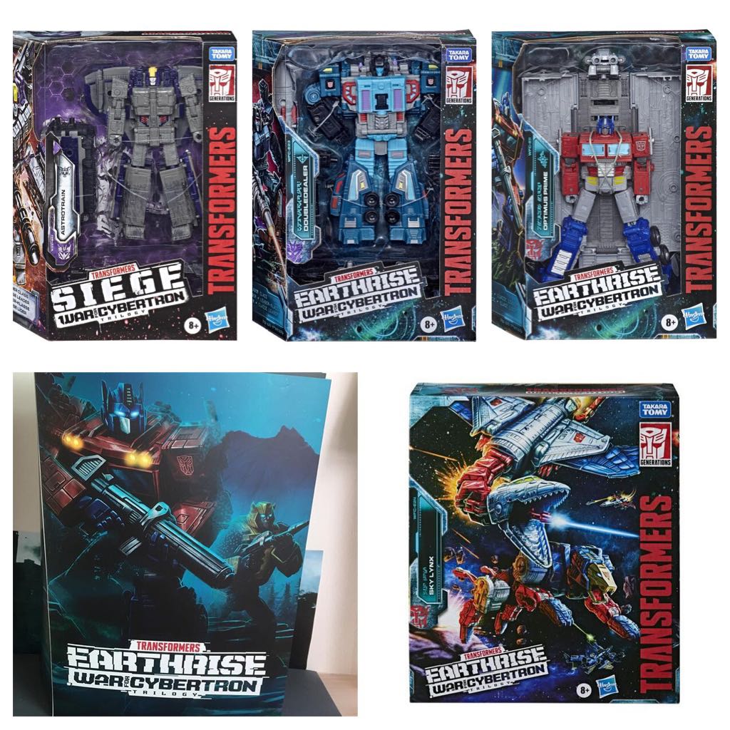 Transformers Generations War for Cybertron Earthrise WFC-E23 Doubledealer Alternate Universe ...