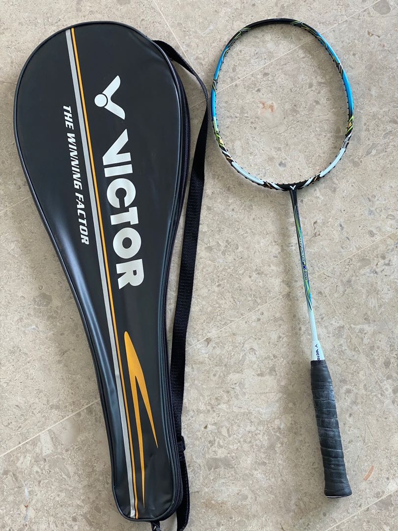 Victor K9000 badminton racquet, Sports Equipment, Sports & Games ...