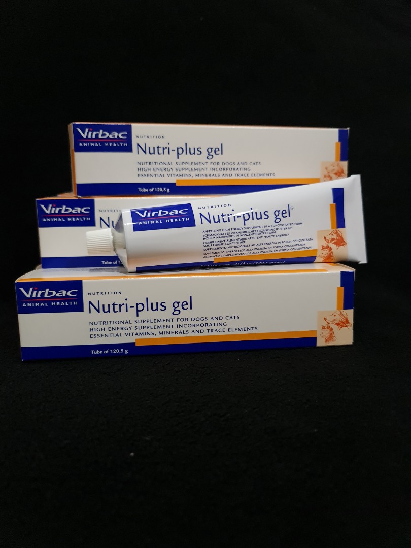 Virbac Nutri-Gel Plus Nutritional Supplement For Dogs & Cats, Pet ...