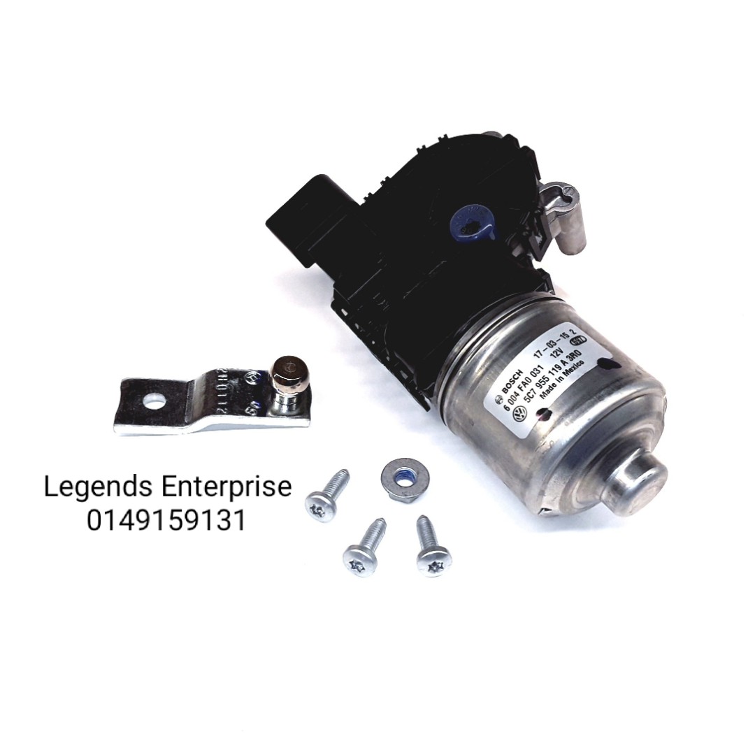 Genuine Volkswagen Jetta Wiper Motor 5C7955113D 5C8955113E, Auto ...