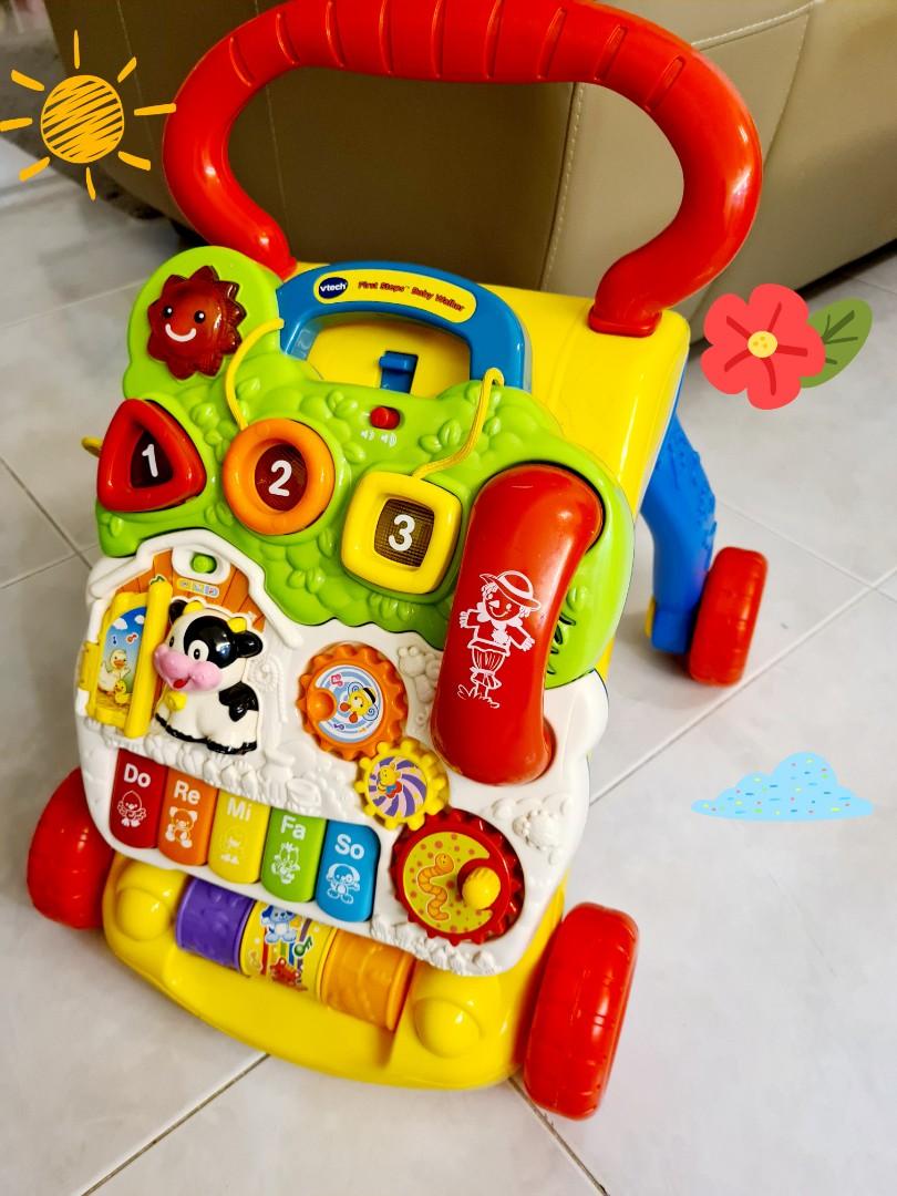 Vtech Sit-to-Stand Learning Walker, Babies & Kids, Infant Playtime on ...