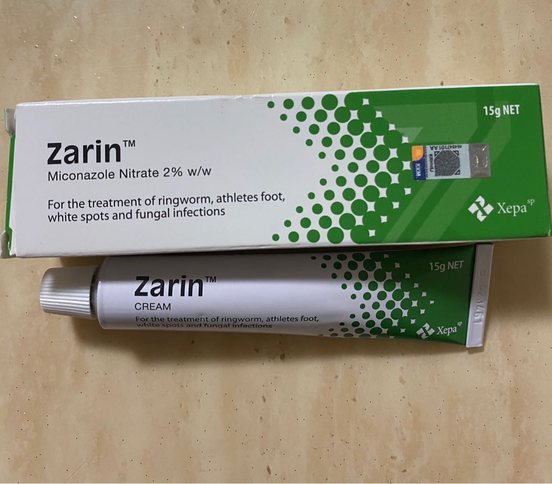 Zarin cream (15g), Beauty & Personal Care, Foot Care on Carousell