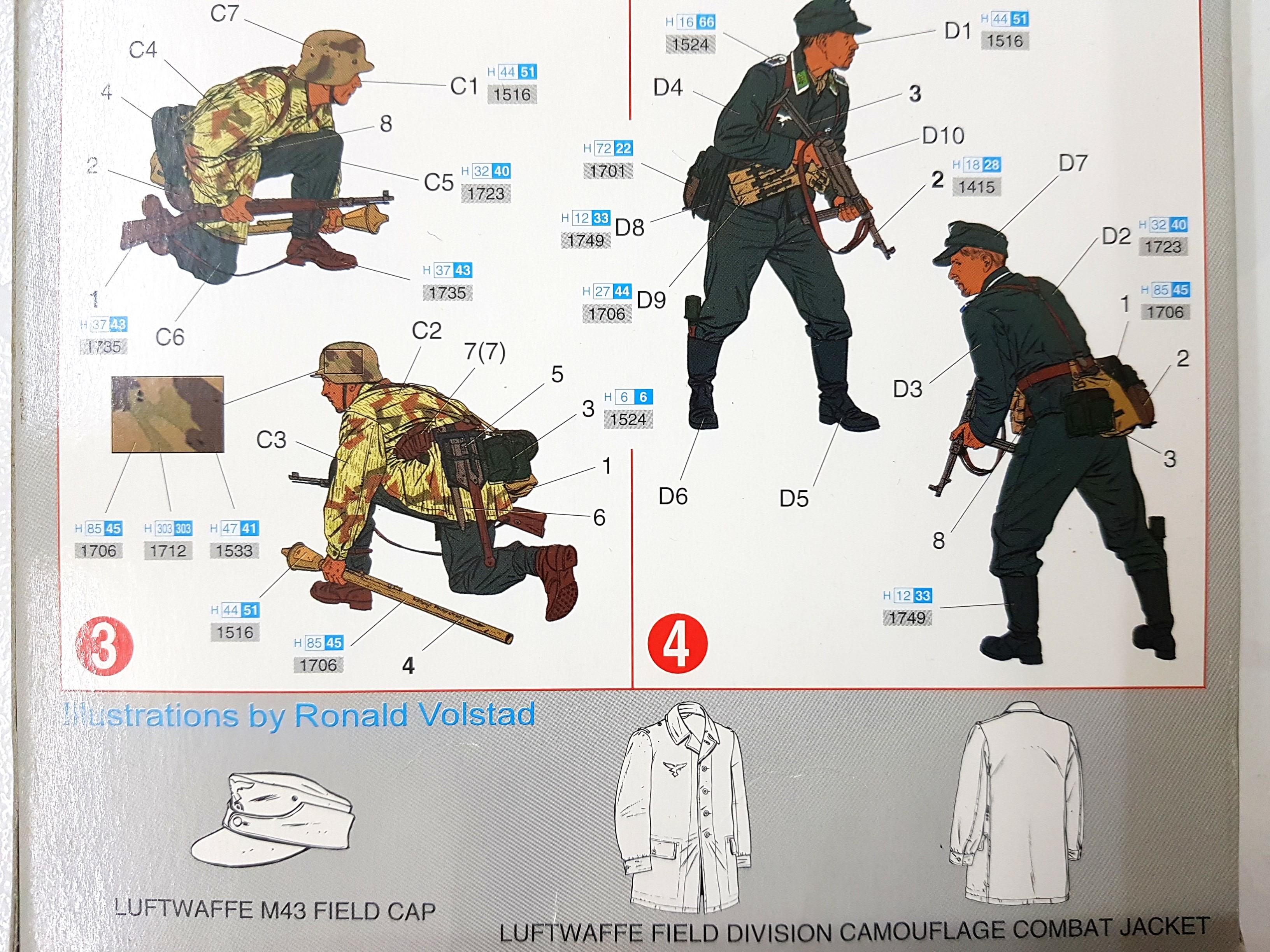 1/35 #6084 Dragon 16th Luftwaffe Field Division (Normandy 1944) (2nd ...