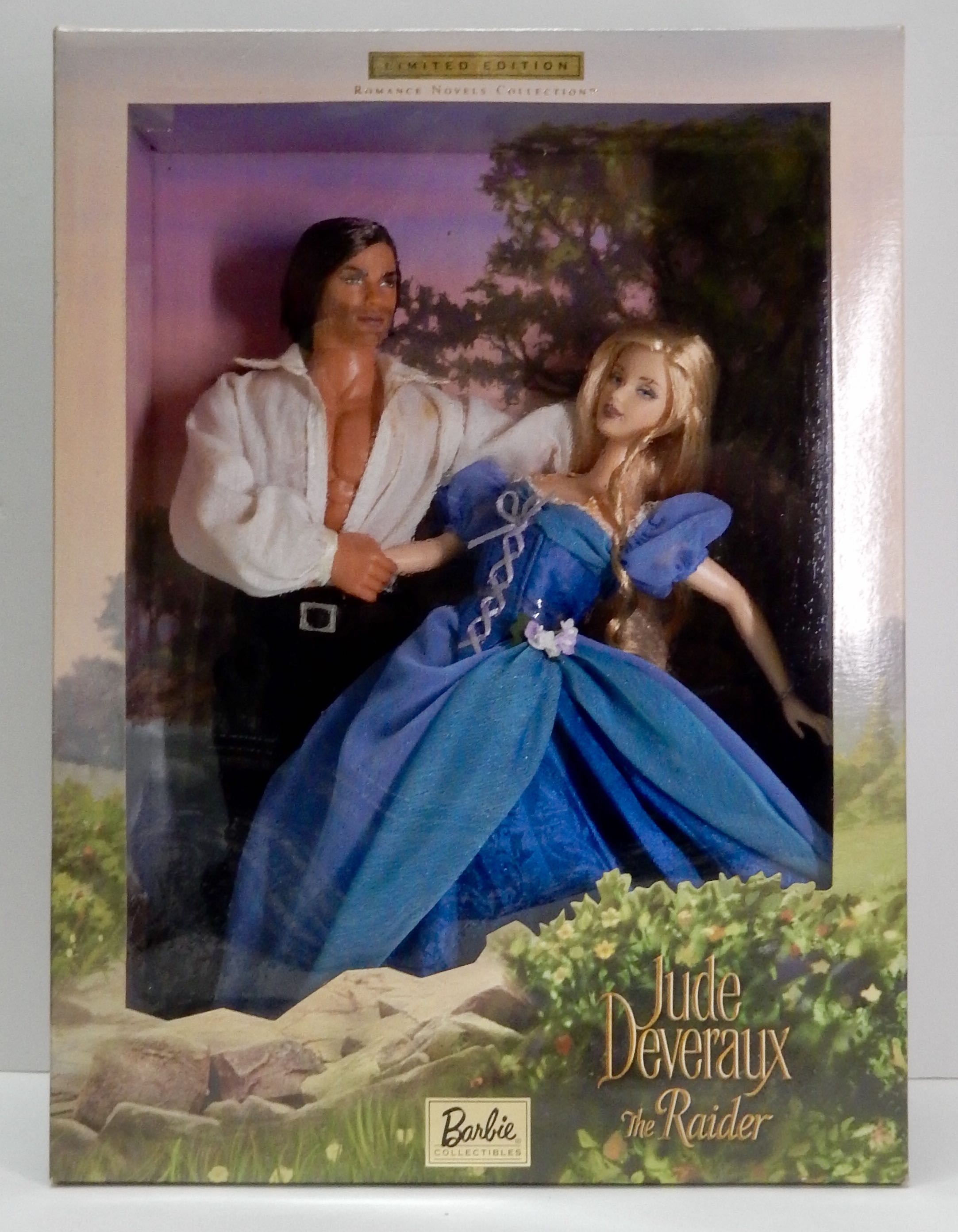 【絕版2003 Limited Edition】美國言情小說人物Jude Deveraux The Raider Barbie® and ...