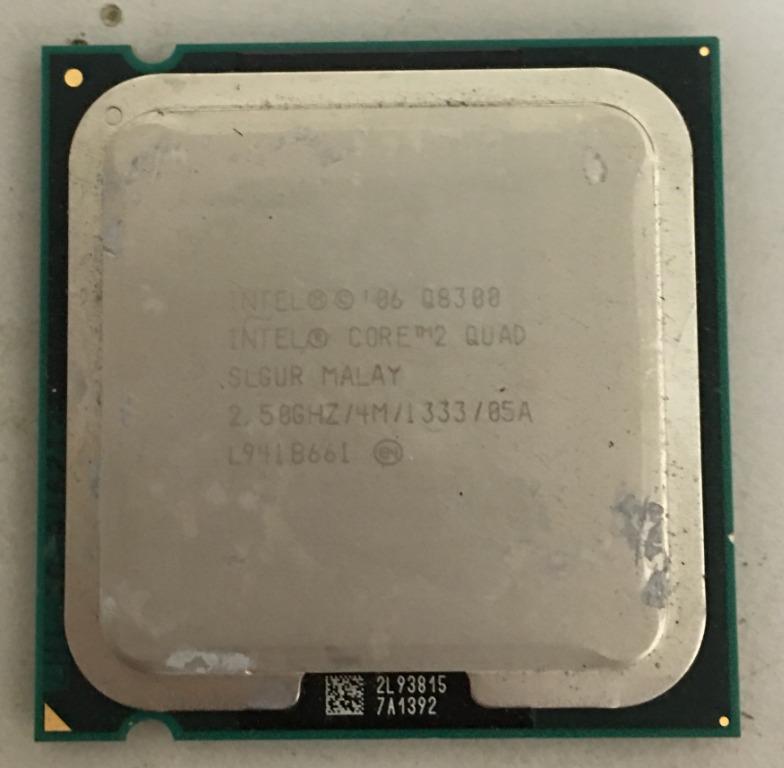 【尚典3C】Intel Core 2 Quad Q8300 SLGUR R0 四核心 正式版, 電腦及科技產品, 電腦在旋轉拍賣