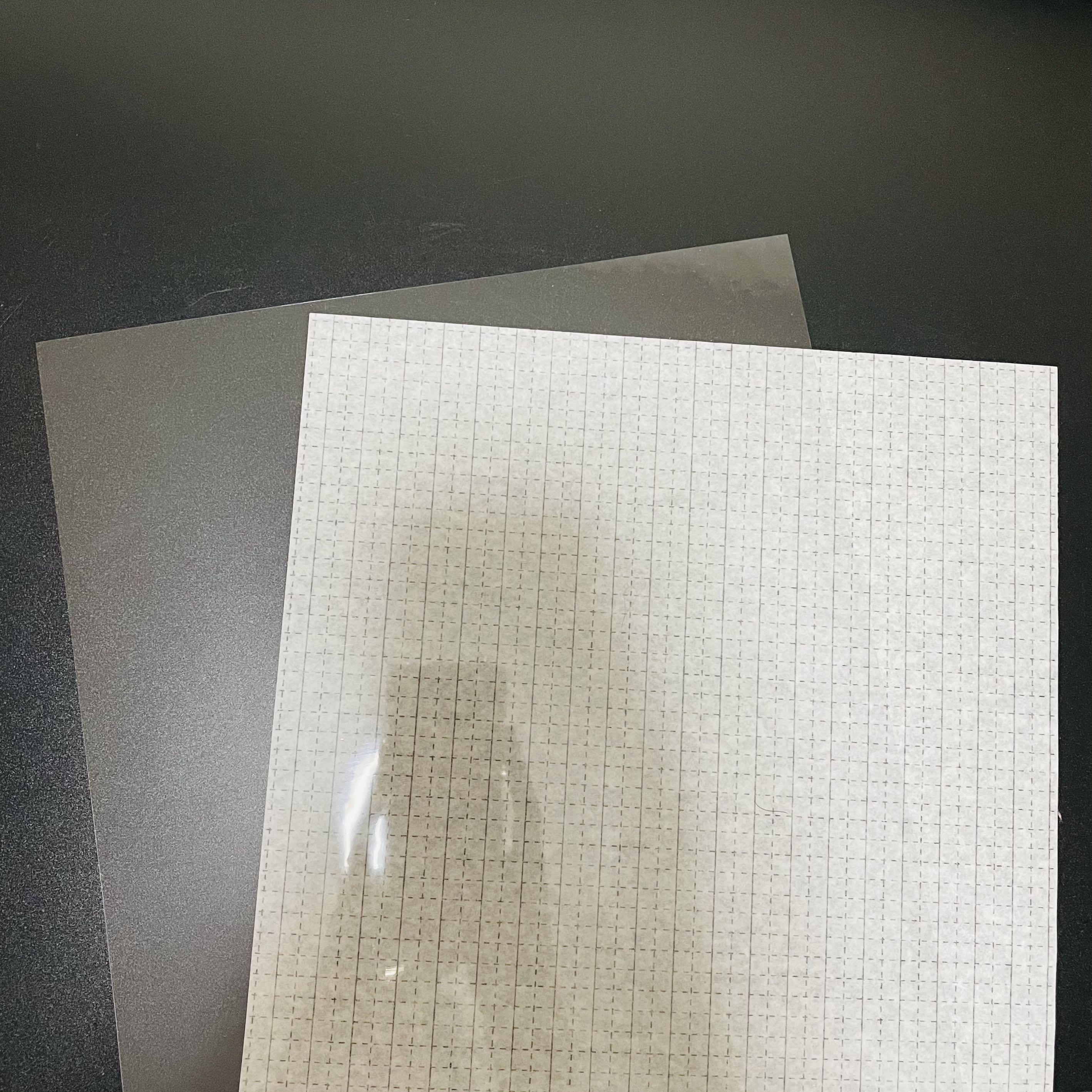 40 Sheets of A4 OHP Transparency Film For art and craft, card, cover ...