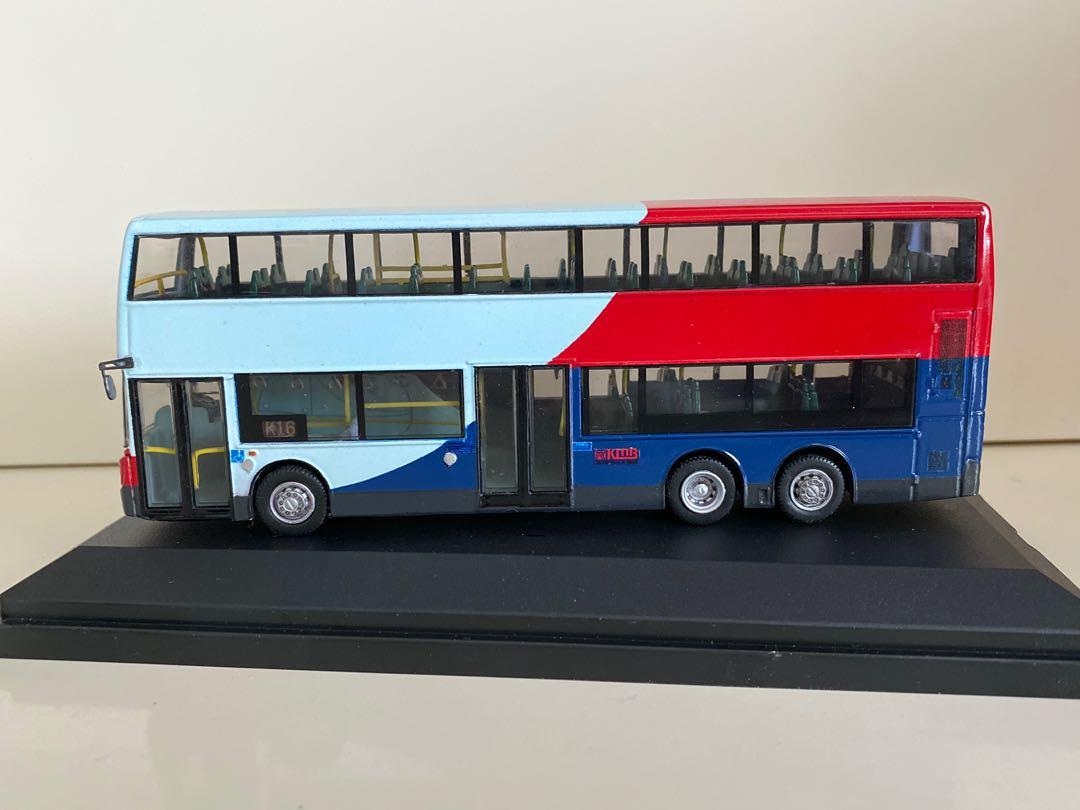 巴士模型 1/76 九巴 港鐵 九廣鐵路 KMB MTR KCRC NU9816 811 K16 車頂有裂 E500, 興趣及遊戲, 玩具 ...