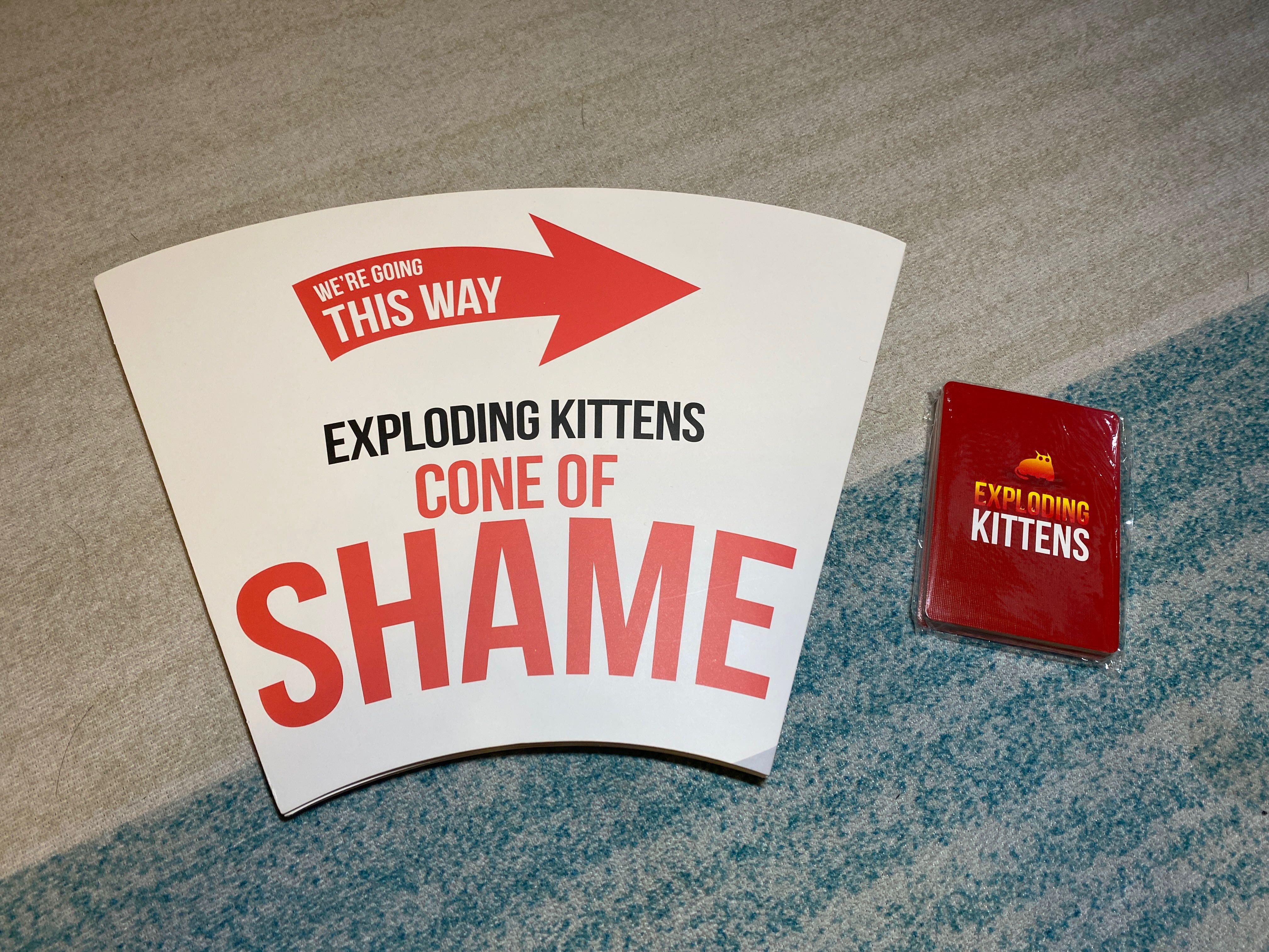 全新 Imploding kittens (1st expansion deck) Exploding Kittens 爆炸貓 黑洞貓 擴充版 ...