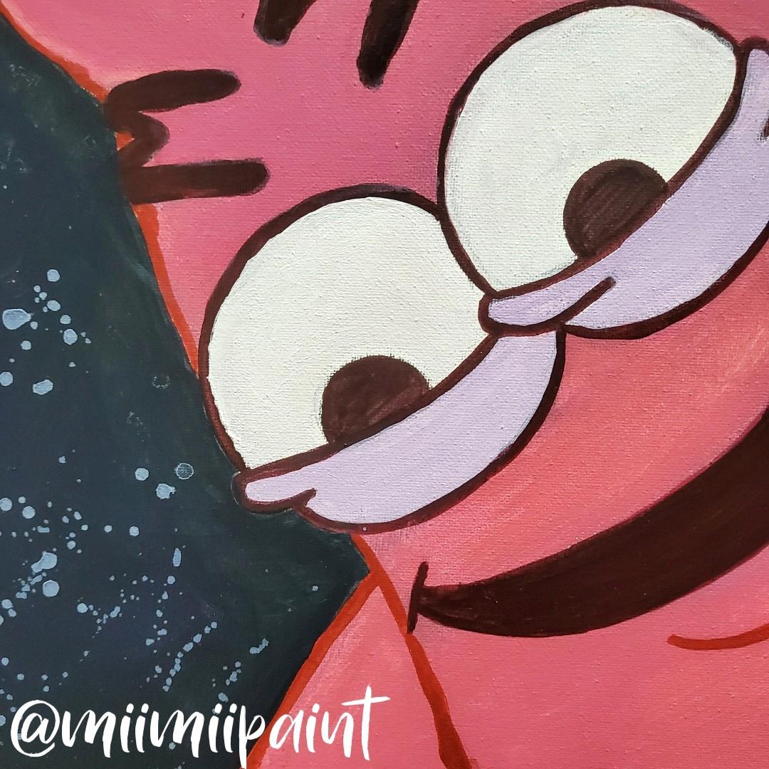 " Savage Patrick " spongebob Acrylic painting (Made-to-order), Hobbies ...