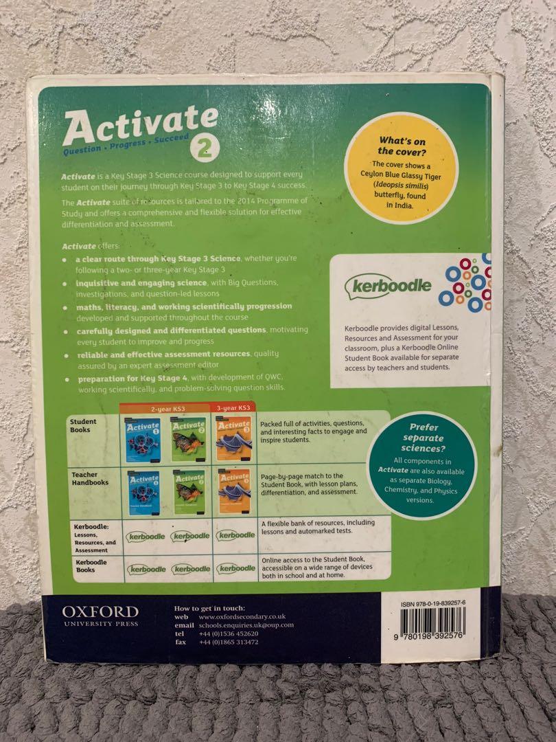 ACTIVATE KS3 Science Third Year, 60% OFF | www.pinnaxis.com