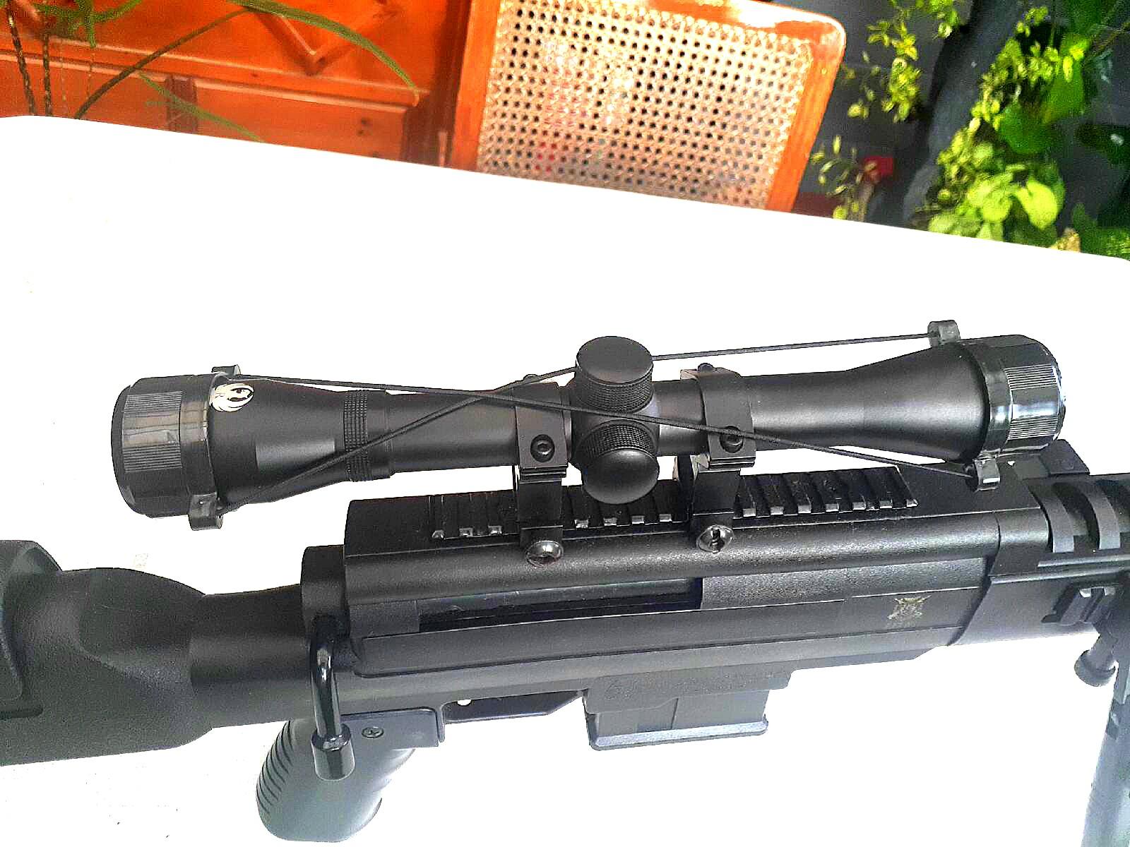 Airsoft Bear River Black Ops Sniper Rifle 177 Air Rifle on Carousell