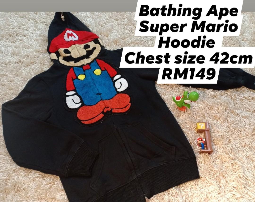 Bathing Ape Super Mario Jacket, Women's Fashion, Tops, Longsleeves on ...