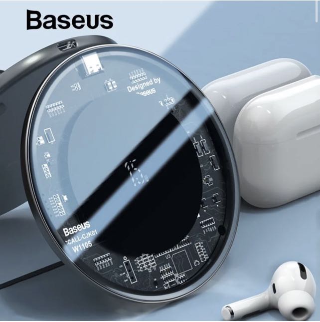 Beasus Transpaerent wireless charging, Audio, Earphones on Carousell