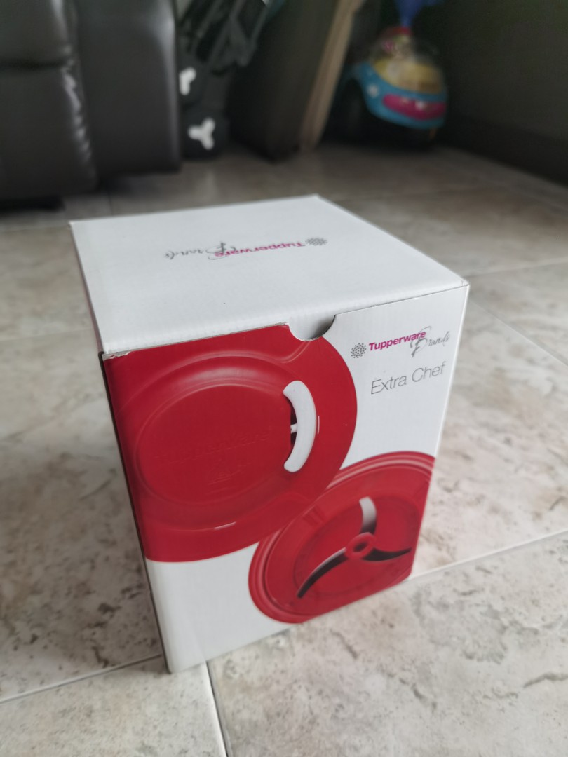 BNIB Tupperware Extra Chef Turbo Chopper, TV & Home Appliances, Kitchen ...