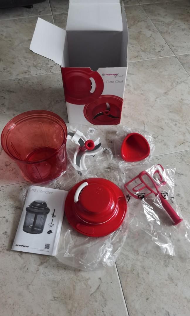 BNIB Tupperware Extra Chef Turbo Chopper, TV & Home Appliances, Kitchen ...