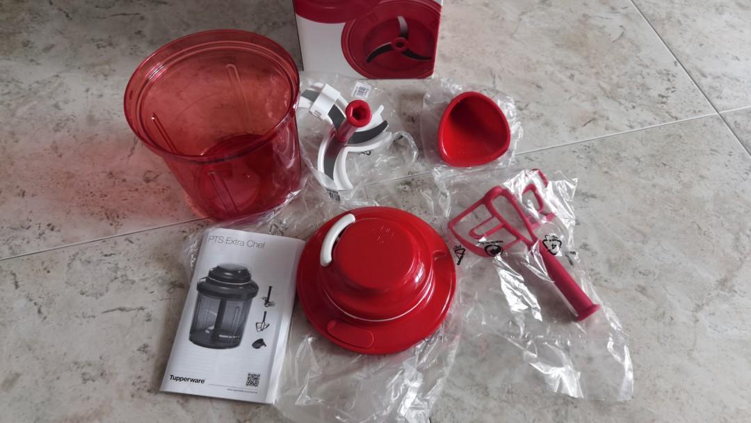 BNIB Tupperware Extra Chef Turbo Chopper, TV & Home Appliances, Kitchen ...