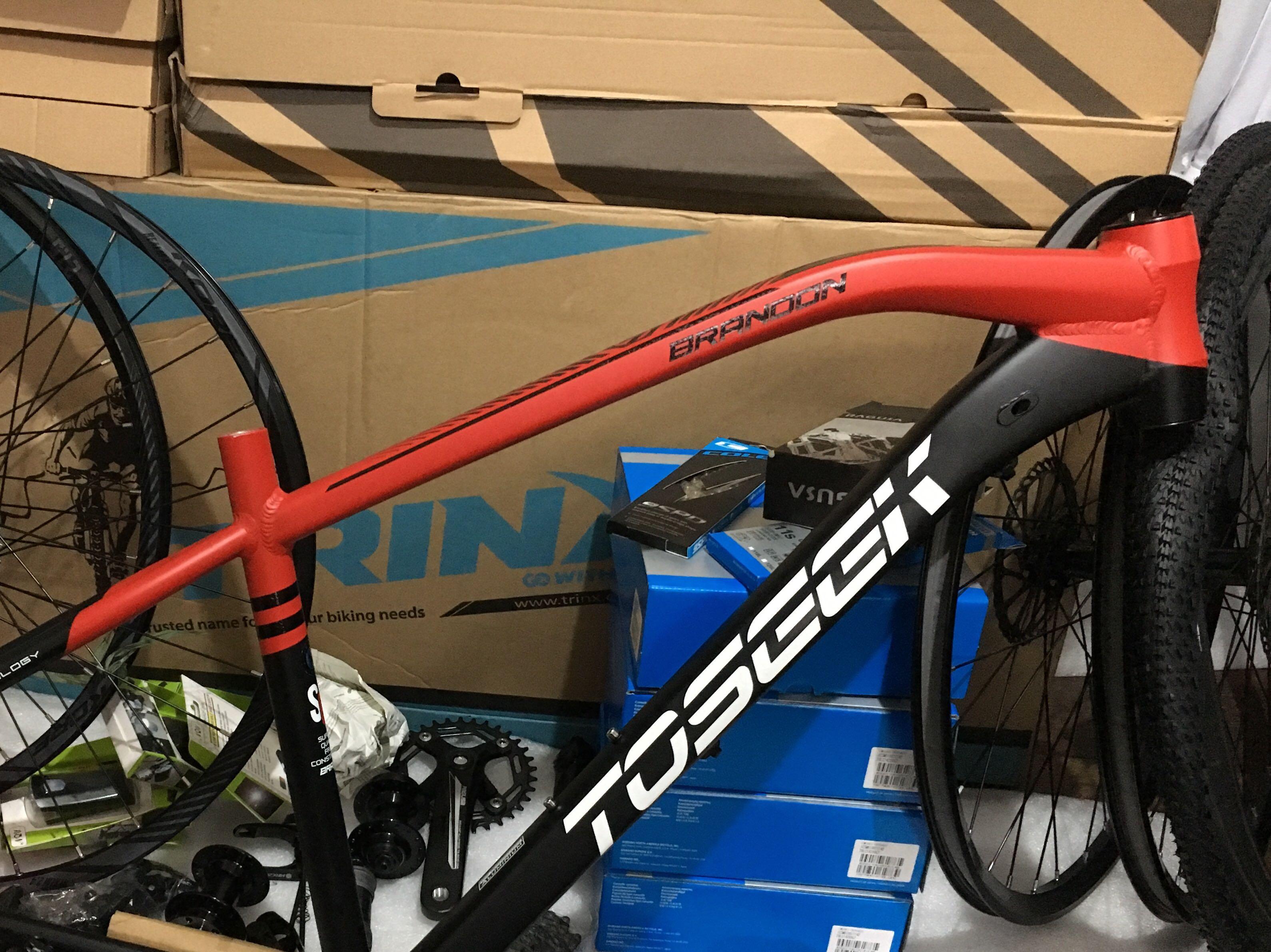 Brand New Toseek 27.5 MTB Frame Size 16”, Sports Equipment, Bicycles ...