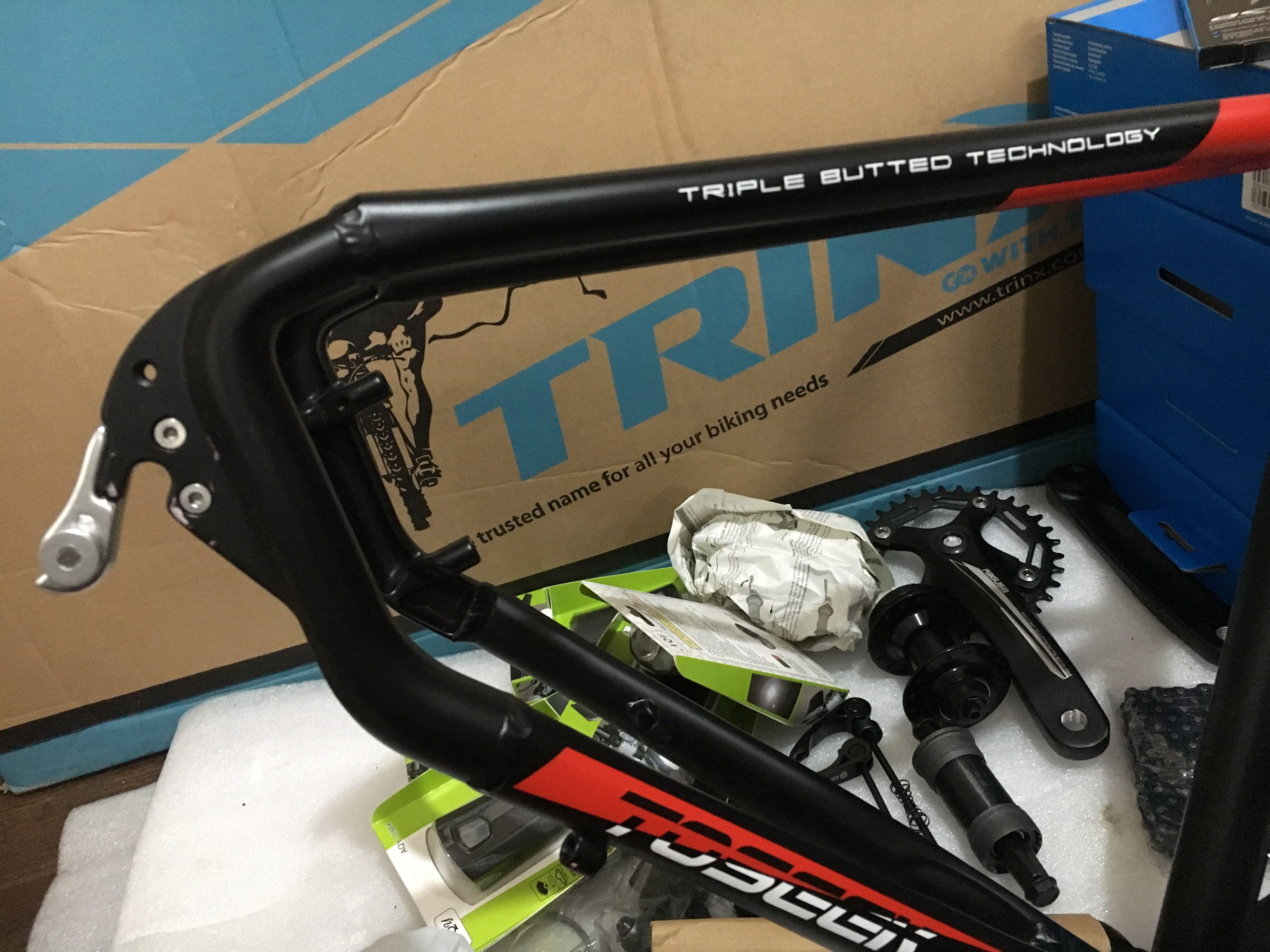 Brand New Toseek 27.5 MTB Frame Size 16”, Sports Equipment, Bicycles ...