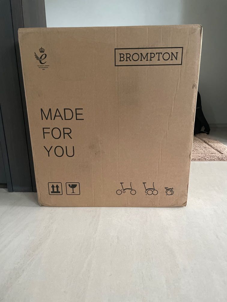 Brompton original Bike box, Sports Equipment, Bicycles & Parts, Parts ...