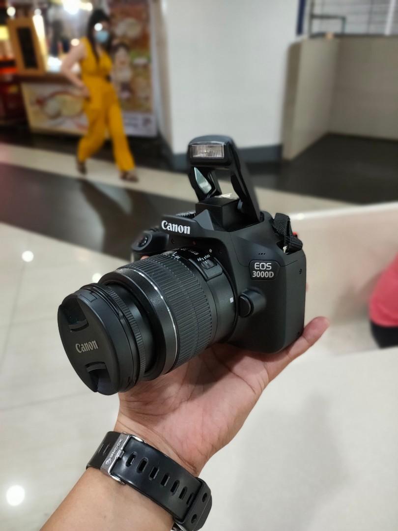 Canon 3000D 18mp DSLR Camera FHD Video Presentable Unit For Photography ...