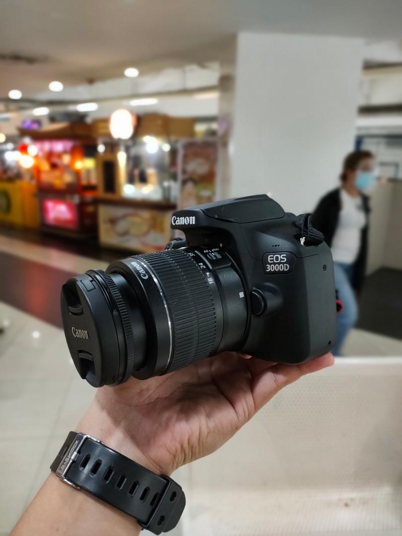 Canon 3000D 18mp DSLR Camera FHD Video Presentable Unit For Photography ...