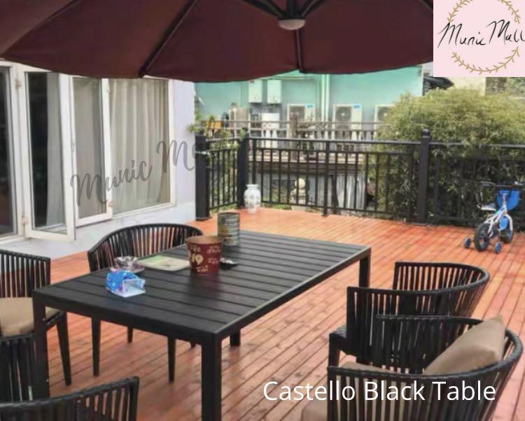 Castello Outdoor Dining Table Set. Indoor Dining Table , Furniture ...