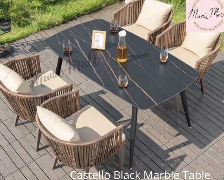 Castello Outdoor Dining Table Set. Indoor Dining Table , Furniture ...