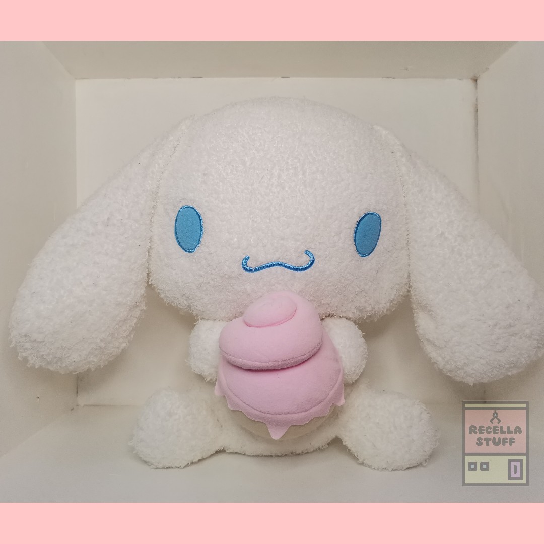 Cinnamoroll with bun Plush/Stuff toy, Hobbies & Toys, Toys & Games on ...