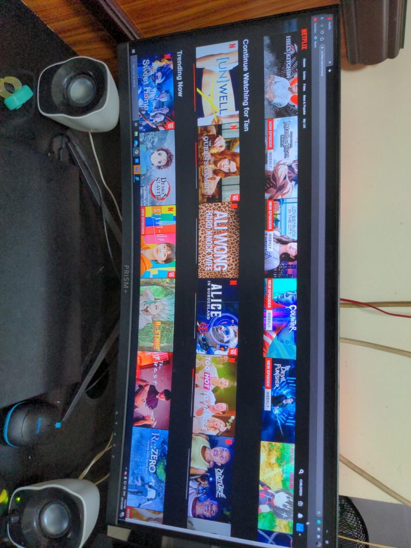 Dreamcore PC + 30"inch Prism Monitor + 23"inch monitor + Speaker ...