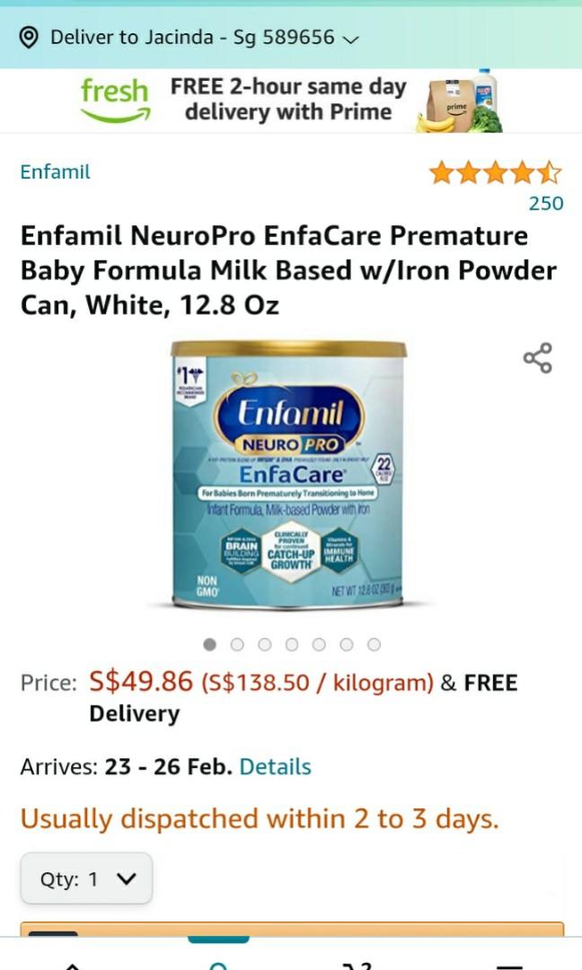 Breast Milk Fortification With Enfamil® EnfaCare® Mixing, 46% OFF