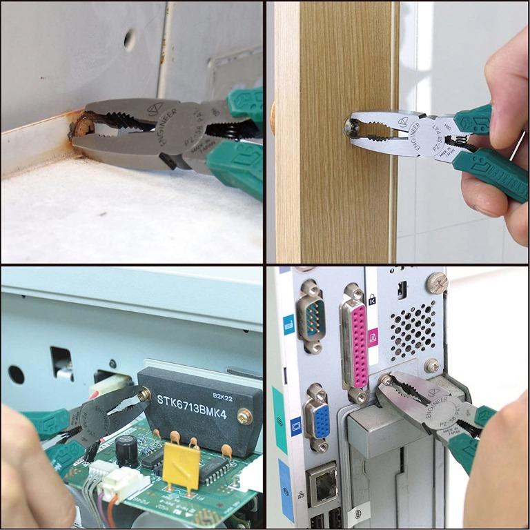 ENGINEER Screw Removal/Extractor Pliers GT & Combination Scissors GT ...
