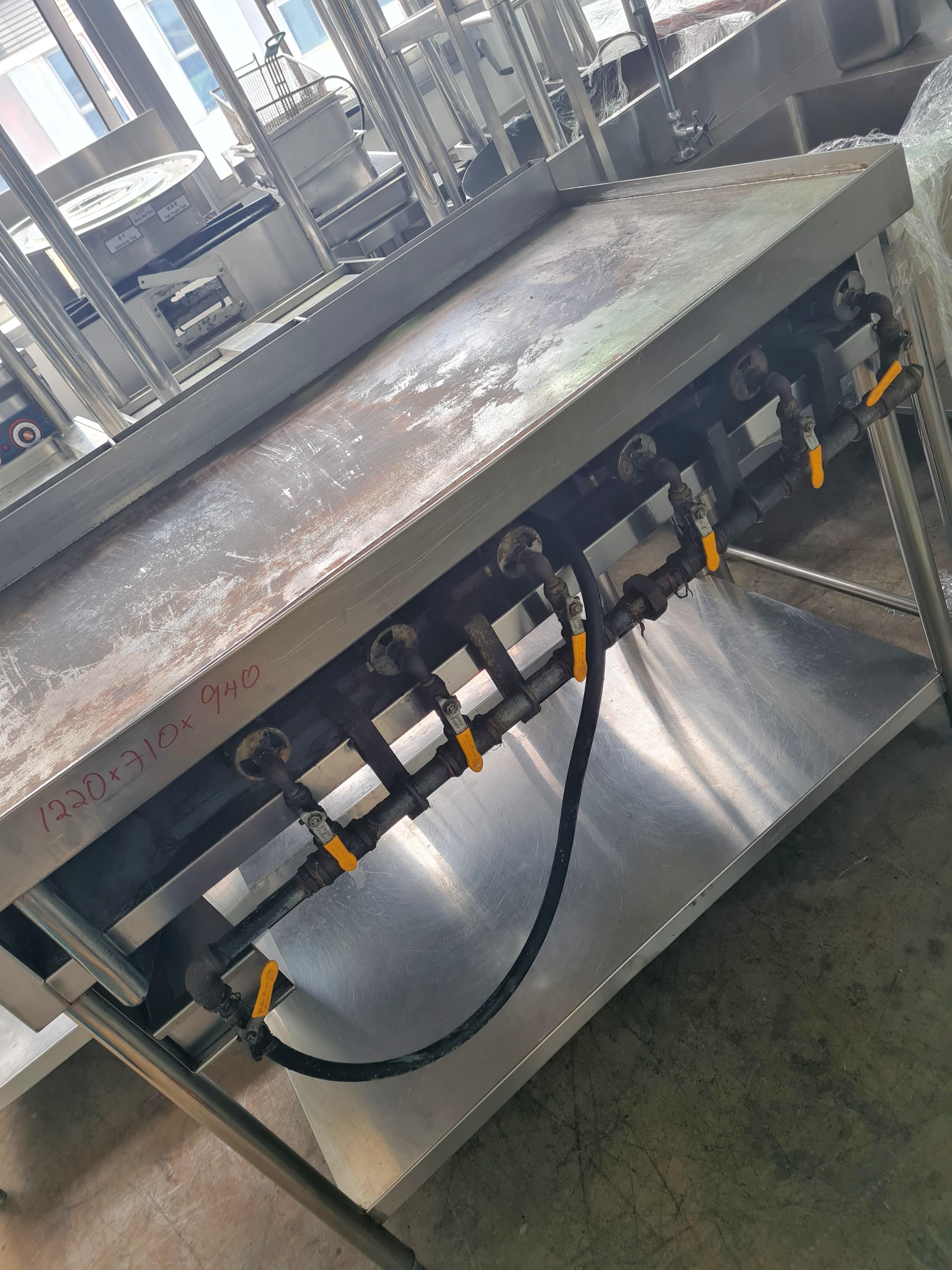 Gas Flat Hot Plate Cooking Griddle Stove / Prata, Dosa - Commercial ...