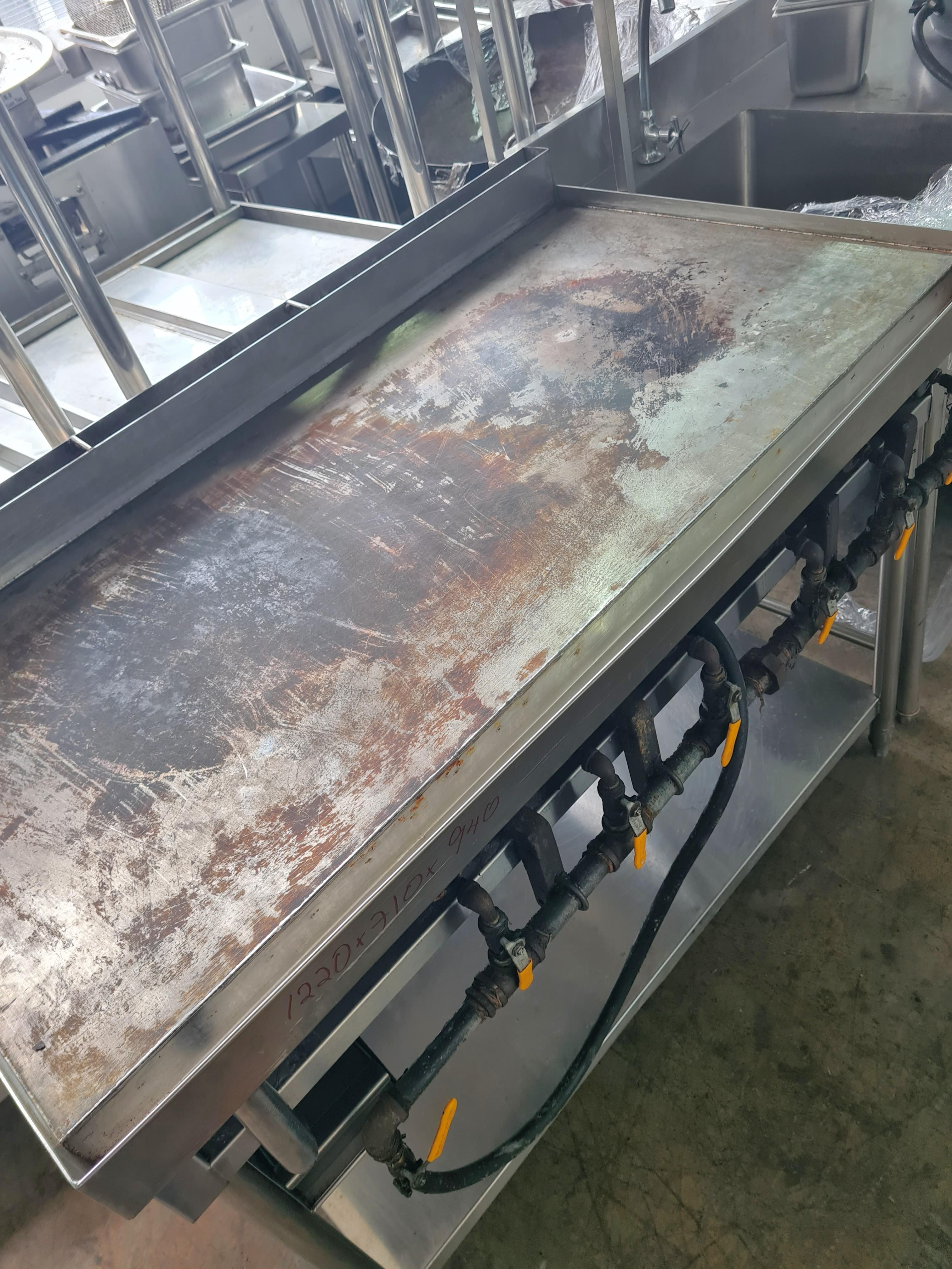 Gas Flat Hot Plate Cooking Griddle Stove / Prata, Dosa - Commercial ...