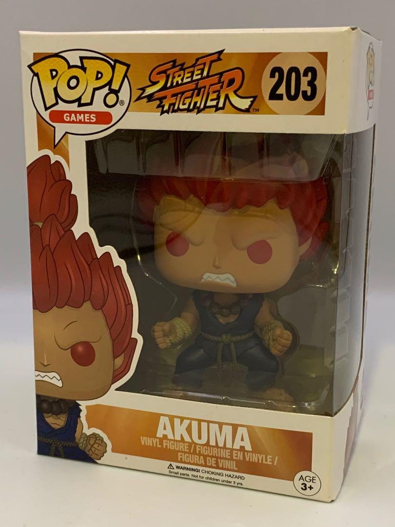 Funko Pop! Street Fighter Akuma #203, Hobbies & Toys, Toys & Games on ...