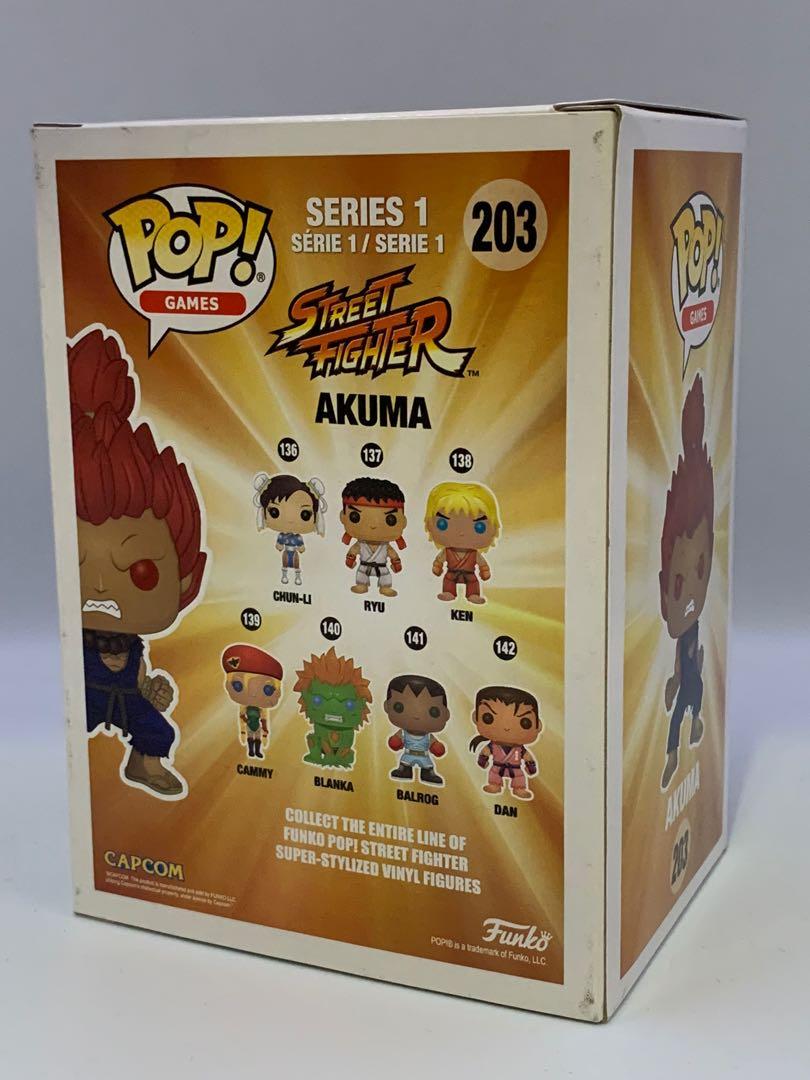 Funko Pop! Street Fighter Akuma #203, Hobbies & Toys, Toys & Games on ...
