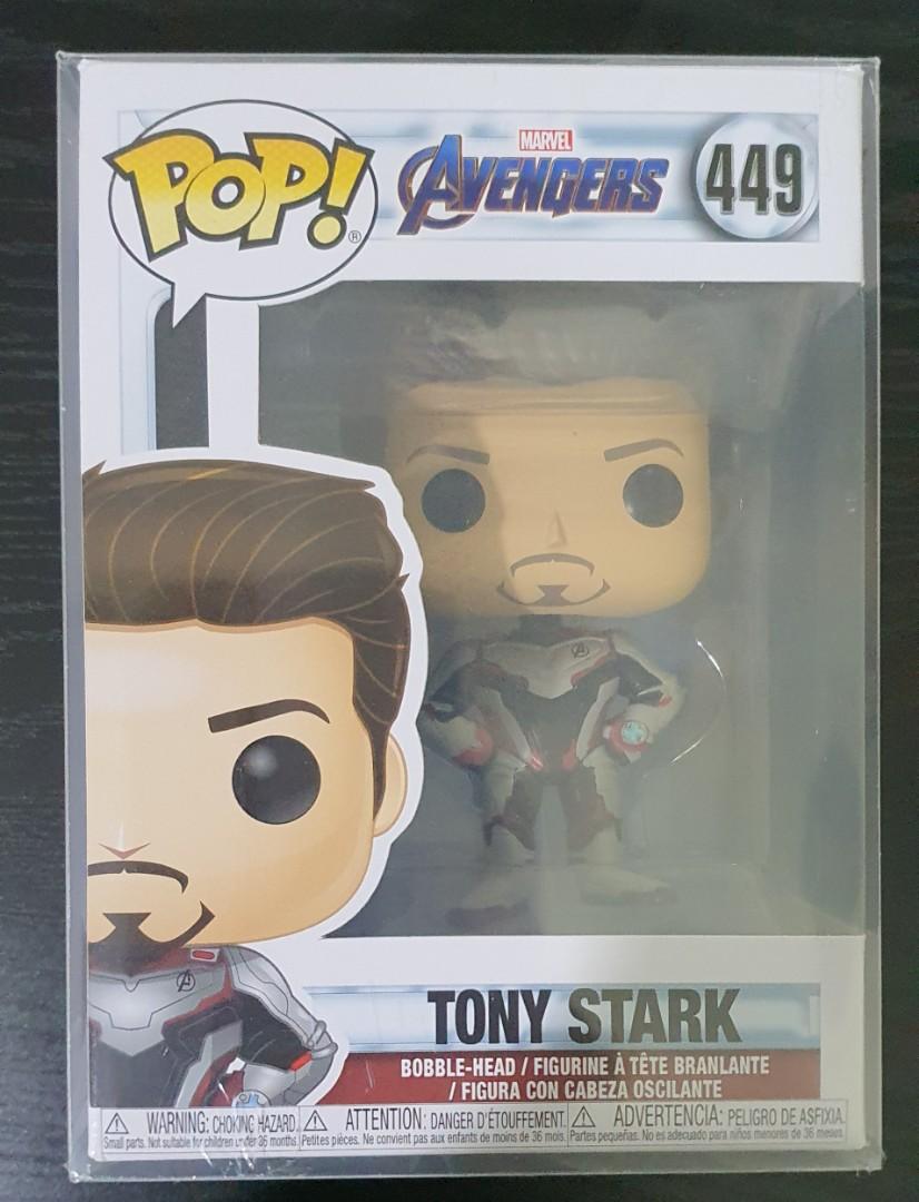 Funko Pop! Tony Stark #449, Hobbies & Toys, Toys & Games on Carousell