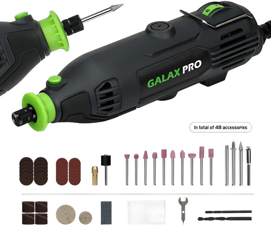 Galax Pro 135W Rotary Tool Multifunctional Tool with 48 Accessories, 7 ...